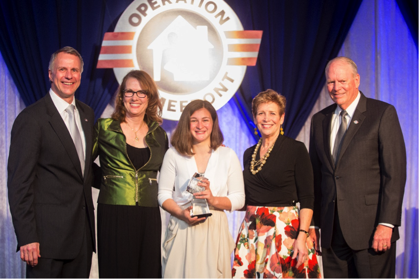 Sophie Bernstein, Military Child of the Year, Honored for Commitment to ...
