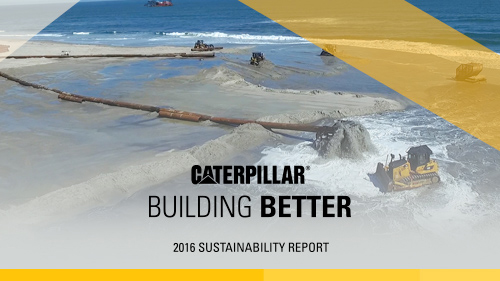 Caterpillar Highlights Company's Focus on Building Better and Making ...