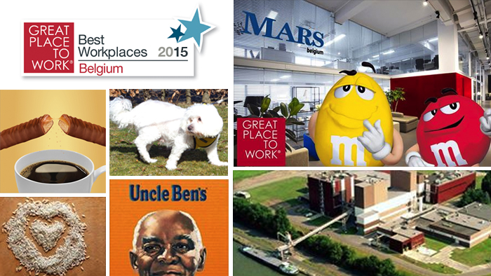 Mars Belgium Rated 7th Best Place to Work in Belgium | 3BL Media