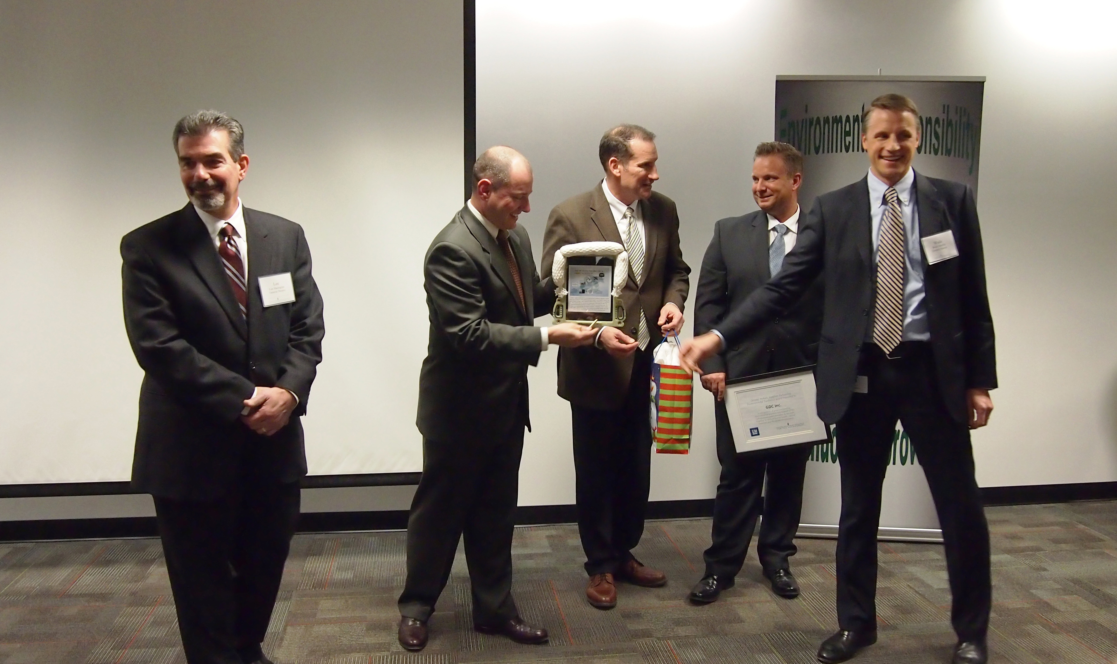GM Awards GDC with Supplier Environmental Excellence