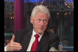 Bill Clinton on David Letterman's Late Show: The...