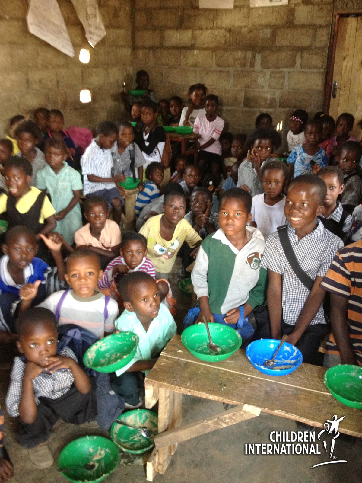 Joyful Ceremony In Zambia Thanks Children International And Sponsors 