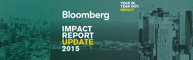 2015 Bloomberg Impact Report Update