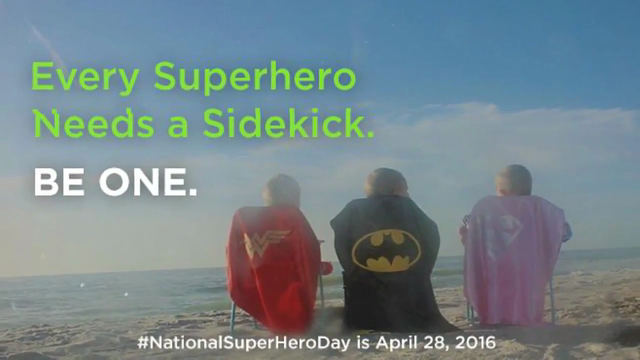 Every Superhero Needs a Sidekick